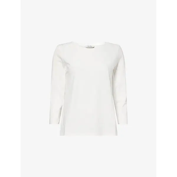 Max Mara Cotton T-shirt - White