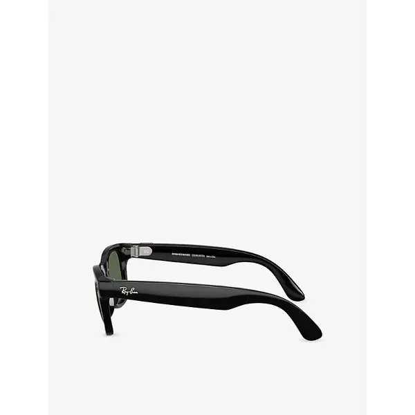 RAY-BAN META Wayfarer Square-frame Injected Meta Ai Glasses