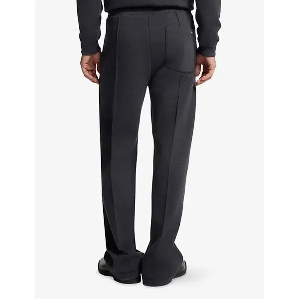 Hugo Pintuck-pleat Relaxed-fit Cotton-jersey Jogging Bottoms