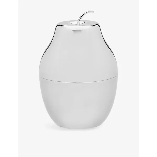 ANNA + NINA Pear Stainless-steel Ice Bucket 32cm - Silver