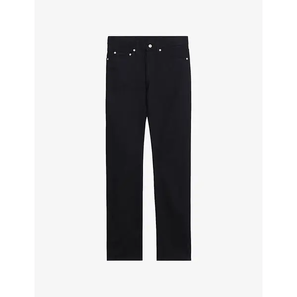 Sandro Straight Slim-fit Stretch-denim Jeans