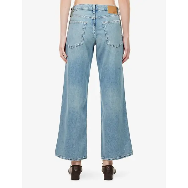 Rag & Bone Saige Low-rise Relaxed Straight Leg Jeans