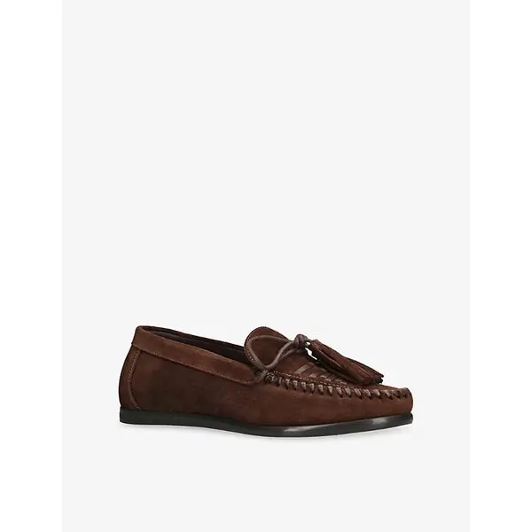 Steve Madden Yaira Tassel Suede Loafers