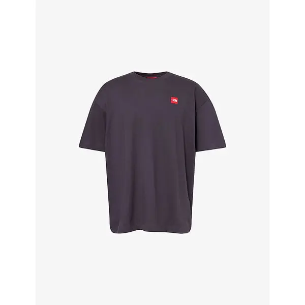 The North Face Redbox Logo-patch Cotton T-shirt - Obsidian