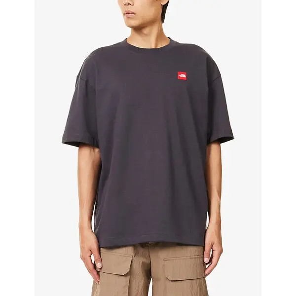 The North Face Redbox Logo-patch Cotton T-shirt - Obsidian