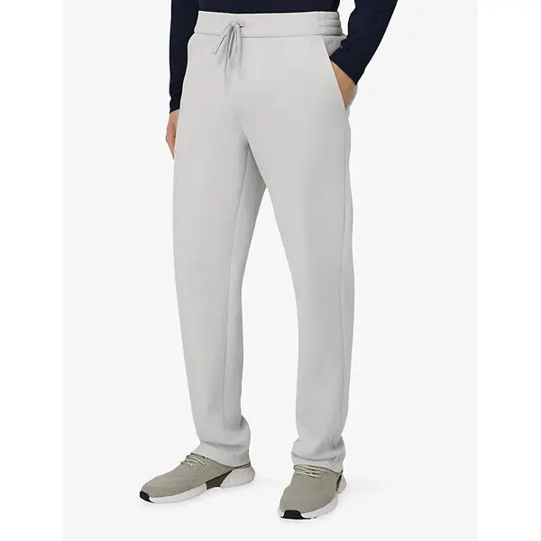 Boggi Milano Scuba Tech-patch Cotton-jersey Trousers