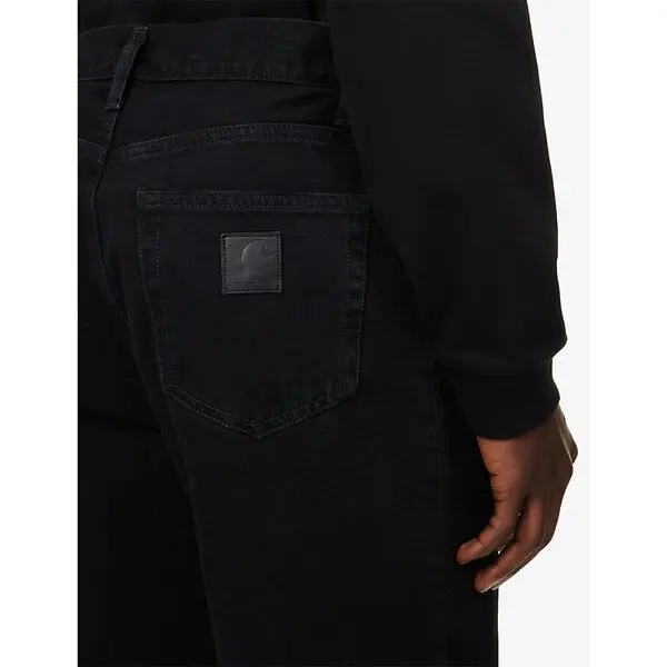 Carhartt Work In Progress Aaron Tapered-leg Denim Jeans - Black