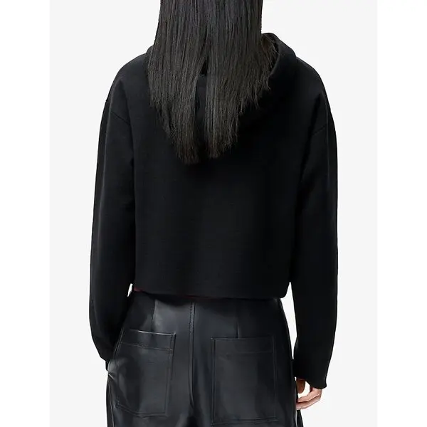 Loewe Wool Blend Zip-up Hoodie