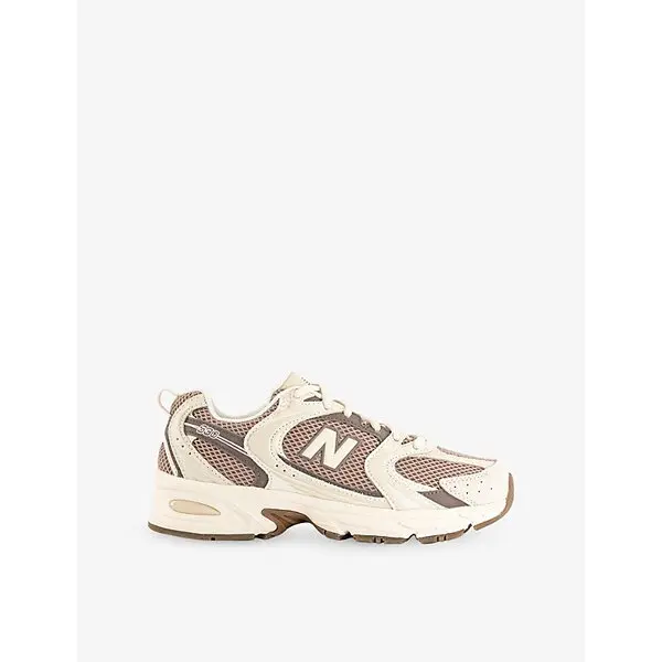 NEW BALANCE Mr530 Leather And Mesh Trainers - Bisque