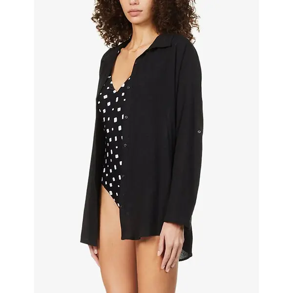 Seafolly Classic Cotton Beach Shirt