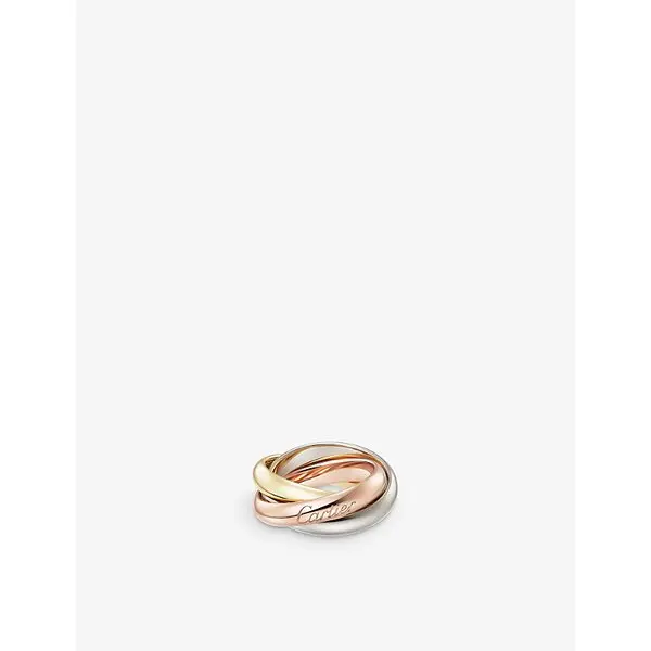Cartier Trinity Large 18ct Gold Ring - Multicolour