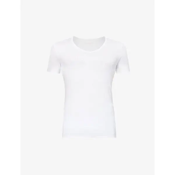 Derek Rose Jack V-neck Cotton T-shirt