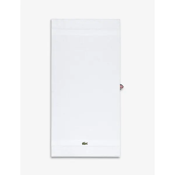Lacoste Casual Logo-embroidered Cotton 100cm X 150cm - Multicoloured