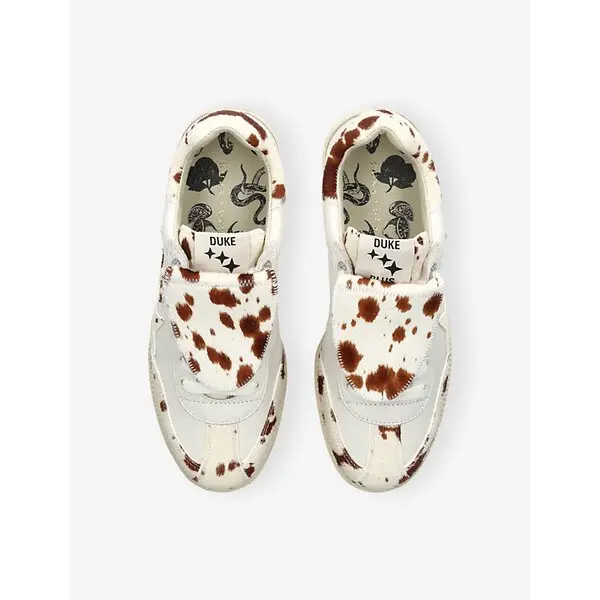DUKE + DEXTER Plus Duke Cow Leather Trainers