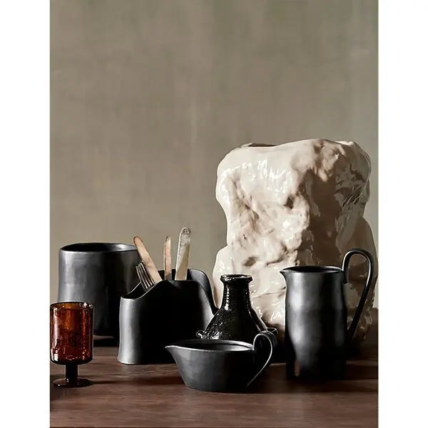 FERM LIVING Flow Porcelain Sauce Boat