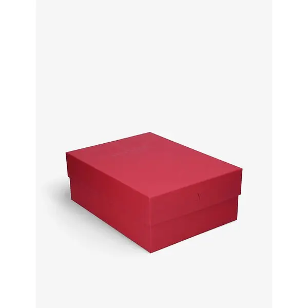 Valentino Garavani Rockstud 105 Leather Espadrille Wedges - Blush