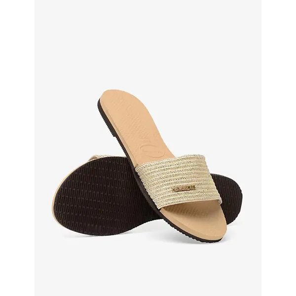 Havaianas Malta Striped Woven Sandals