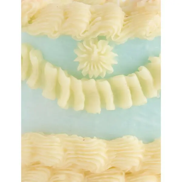 INTRONA Heart Cake Large Wax Candle