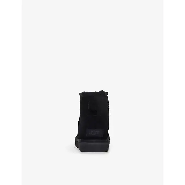UGG Classic Ii Mini Sheepskin Ankle Boots - Black