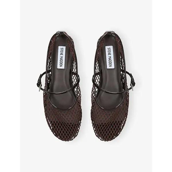 Steve Madden Mags Woven Ballet Flats - Brown