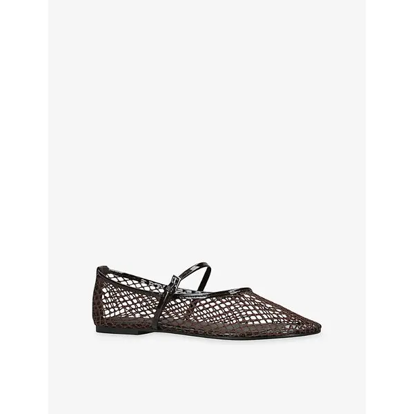 Steve Madden Mags Woven Ballet Flats - Brown