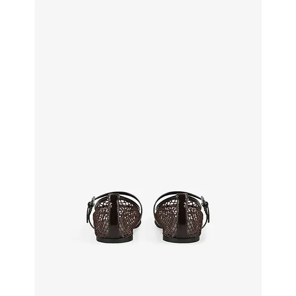 Steve Madden Mags Woven Ballet Flats - Brown