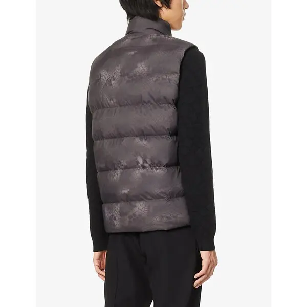 Hugo Brand Plaque Puffer Gilet