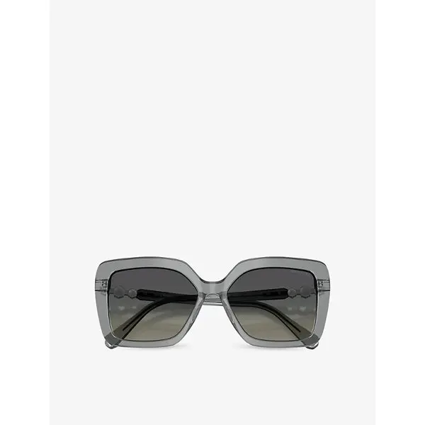 SWAROVSKI Irregular-frame Acetate Sunglasses
