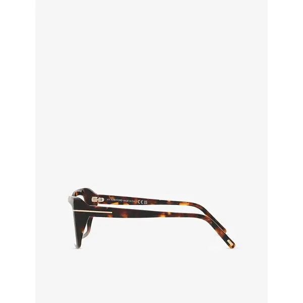 TOM FORD Rectangle Frame Acetate Eyeglasses