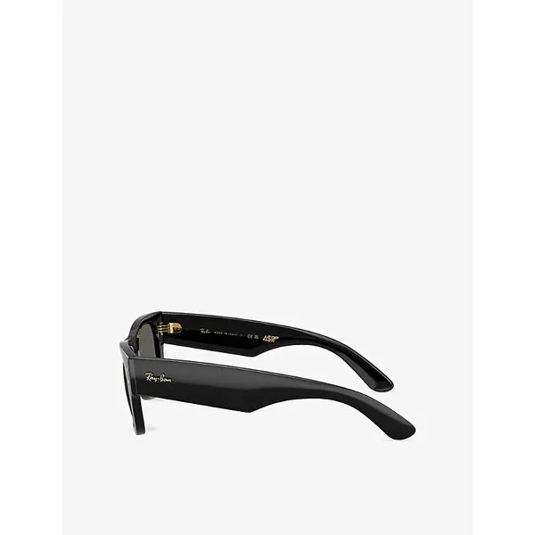Ray-ban Rb0840s Mega Wayfarer Square-frame Propionate Sunglasses - Black