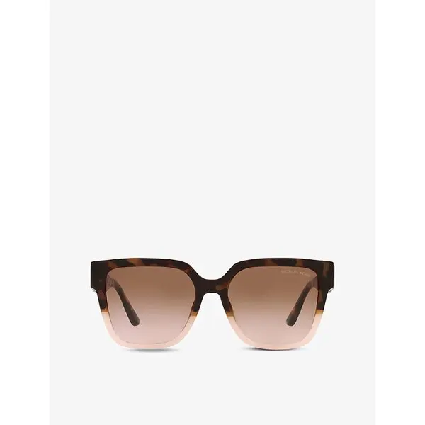 Michael Kors Square-frame Acetate Sunglasses - Pink