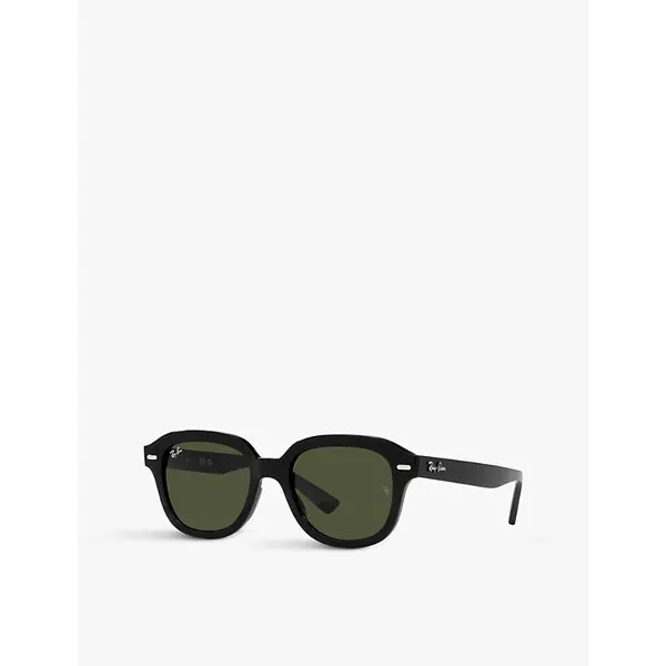 Ray-ban Square-frame Acetate Sunglasses - Black