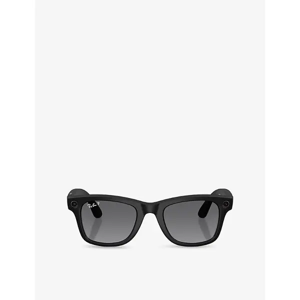 RAY-BAN META Ray-ban X Meta Wayfarer Sunglasses With Polarised Lenses