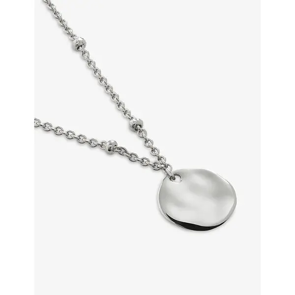 Monica Vinader 18ct Yellow Vermeil Muse Disc Chain Necklace