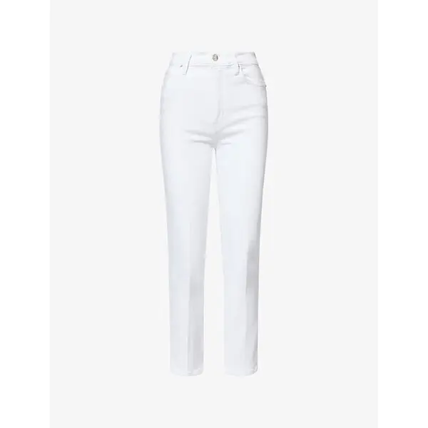 FRAME Le Sleek Straight-leg Stretch-denim Jeans