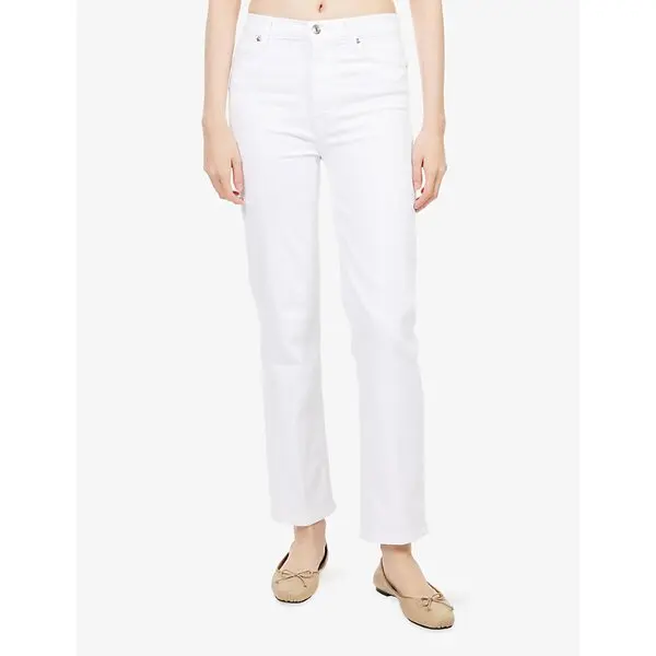 FRAME Le Sleek Straight-leg Stretch-denim Jeans