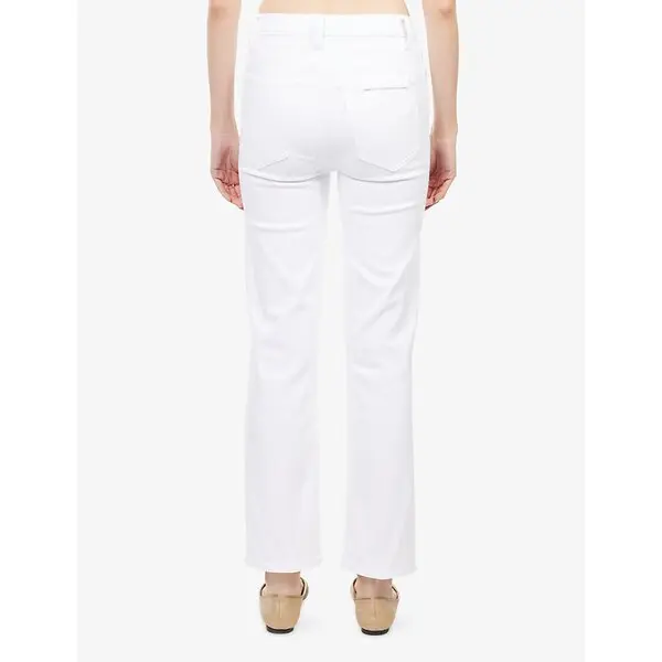 FRAME Le Sleek Straight-leg Stretch-denim Jeans