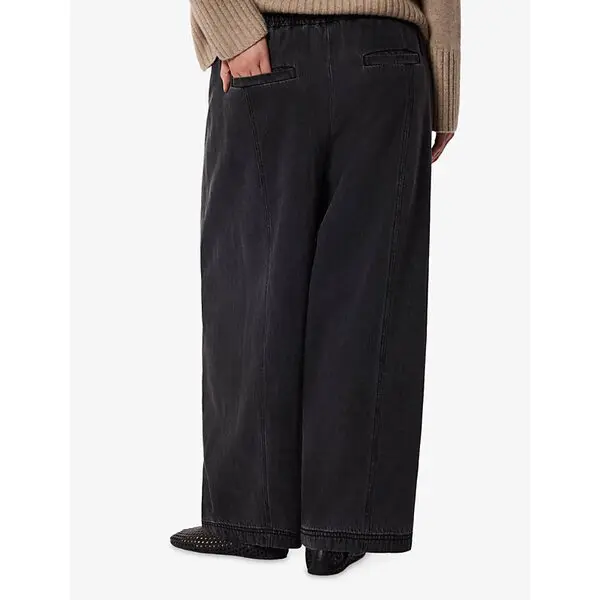 Whistles Barrel-leg Denim Trousers