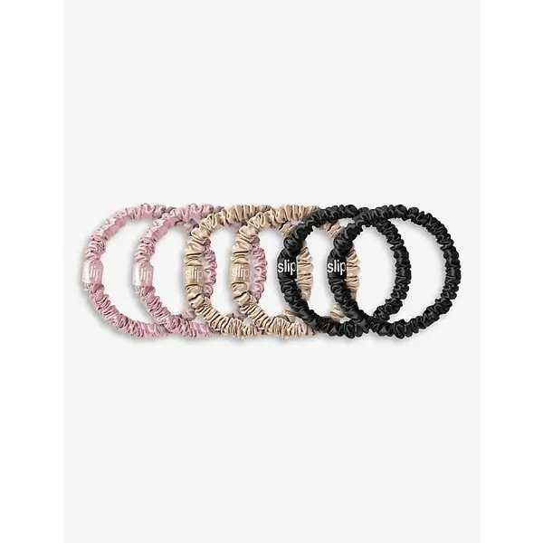 Slip Silk Scrunchies Pack Of Six - Multi