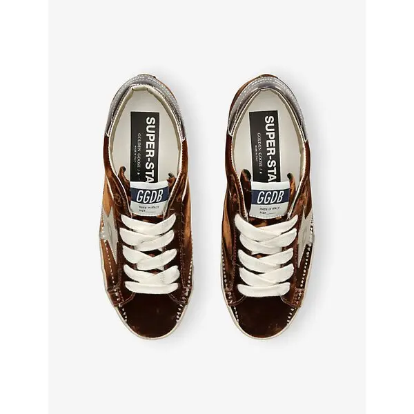 GOLDEN GOOSE Superstar Velvet Trainers