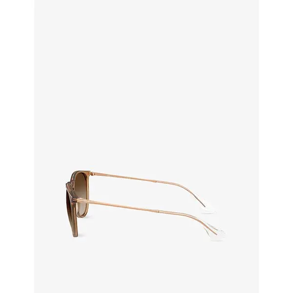Ray-ban Acetate Phantos-frame Sunglasses - Brown