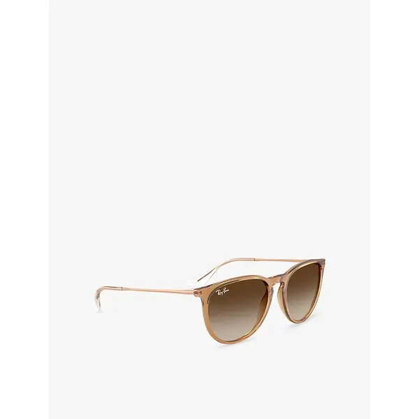 Ray-ban Acetate Phantos-frame Sunglasses - Brown