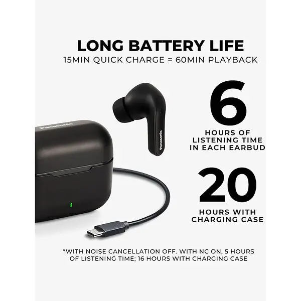 PANASONIC Rz-b310w Digital Wireless Stereo Earphones