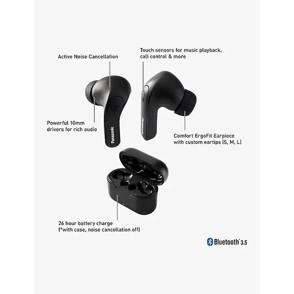 PANASONIC Rz-b310w Digital Wireless Stereo Earphones