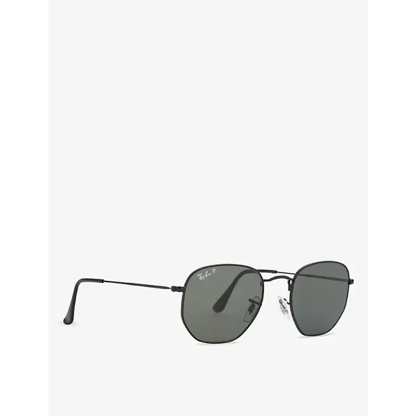 Ray-ban Hexagonal Frame Sunglasses - Black