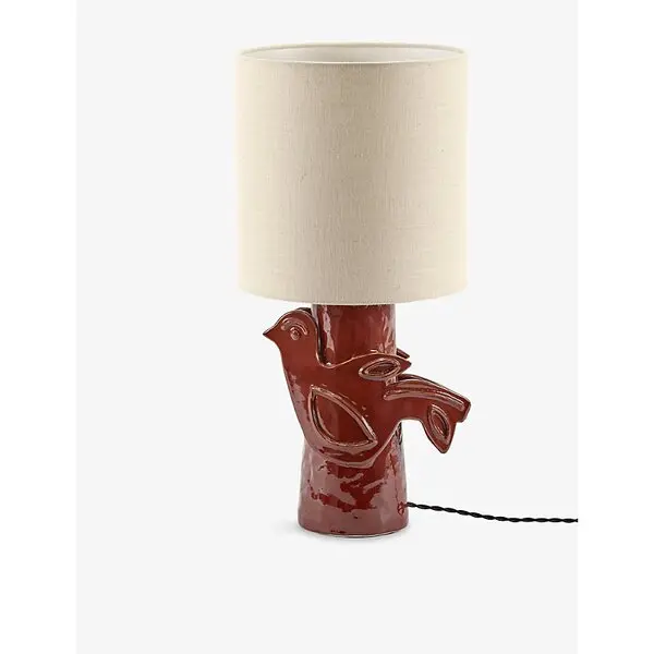 SERAX Marie Michielssen Paloma Stoneware Table Lamp - Red