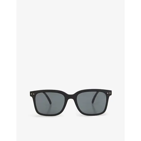 IZIPIZI L Square-framed Sunglasses - Black