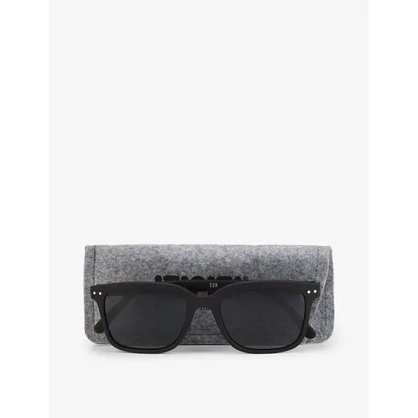 IZIPIZI L Square-framed Sunglasses - Black