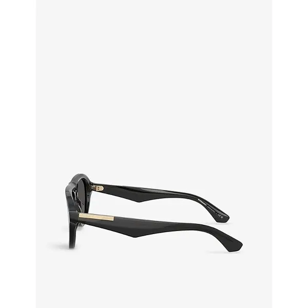 Burberry Pilot-frame Acetate Sunglasses - Grey