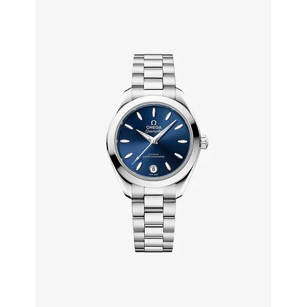 Omega Seamaster Aqua Terra 150m Stainless Steel Watch - Blue